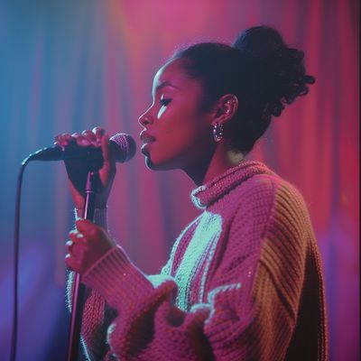 Chill Female Rnb Official AI Artist Voice Generator on Kits.AI